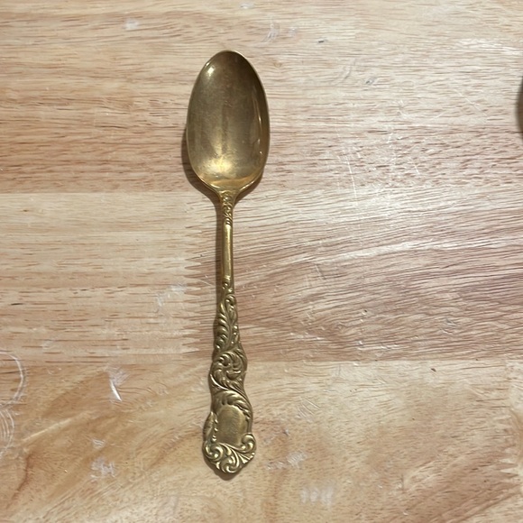 Waldo | Dining | Rare Antique Waldo Gold Washed Spoon | Poshmark